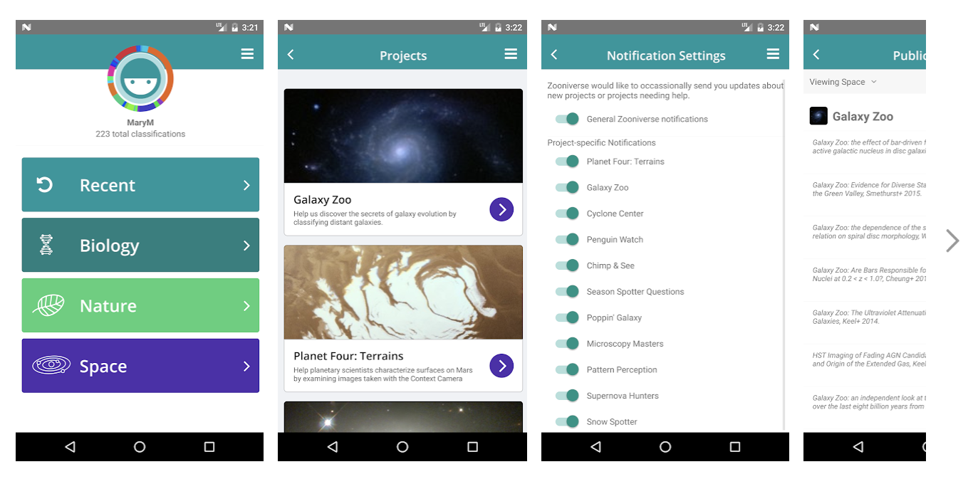 Notes on the Zooniverse mobile app: A first look at mobile usage and ...