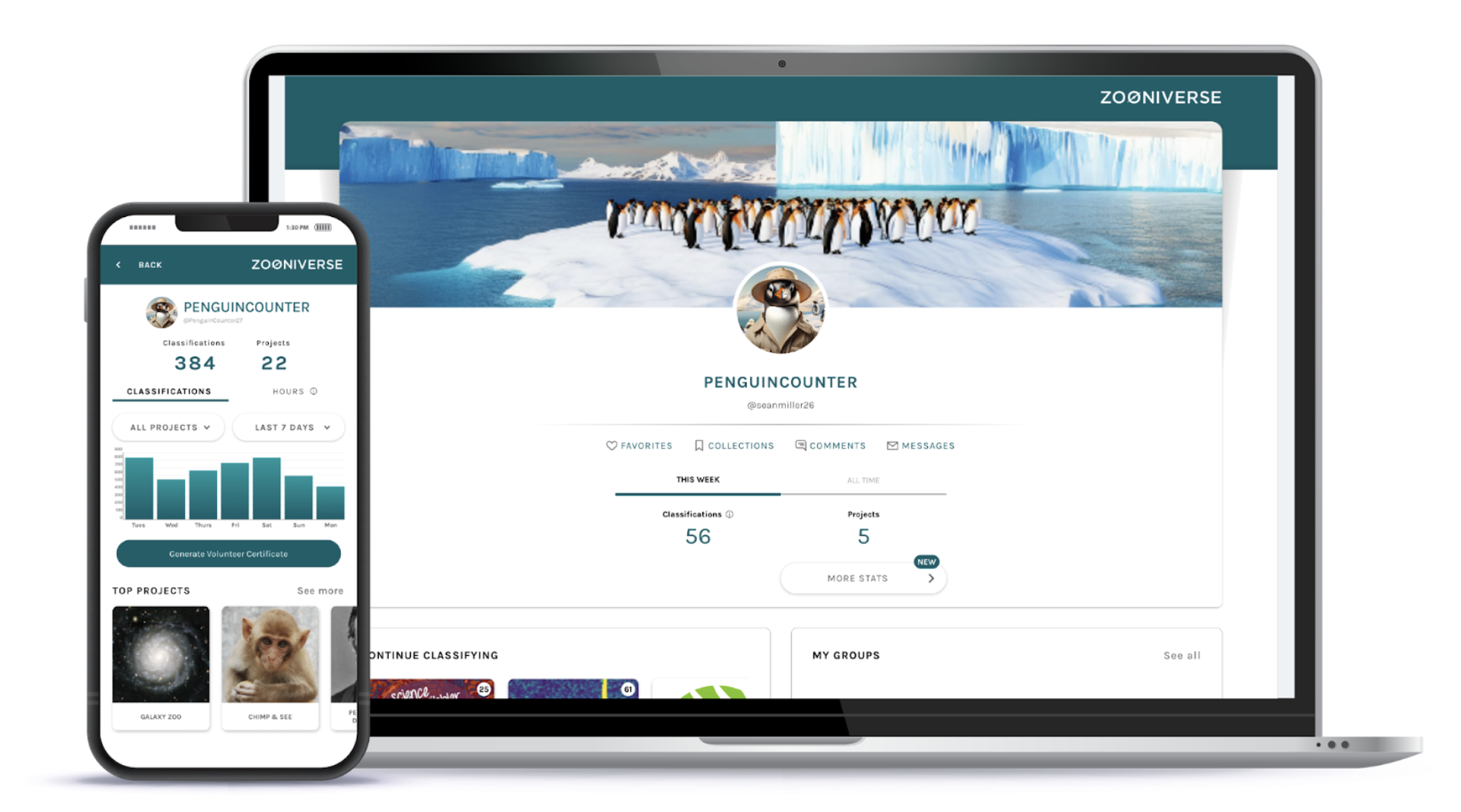 Freshening up the Zooniverse Homepage | Zooniverse