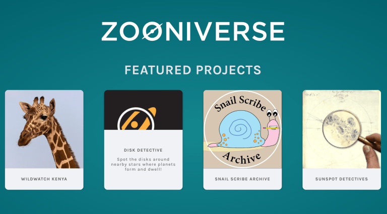 DISCOVER ZOONIVERSE PROJECTS IN A WHOLE NEW WAY | Zooniverse